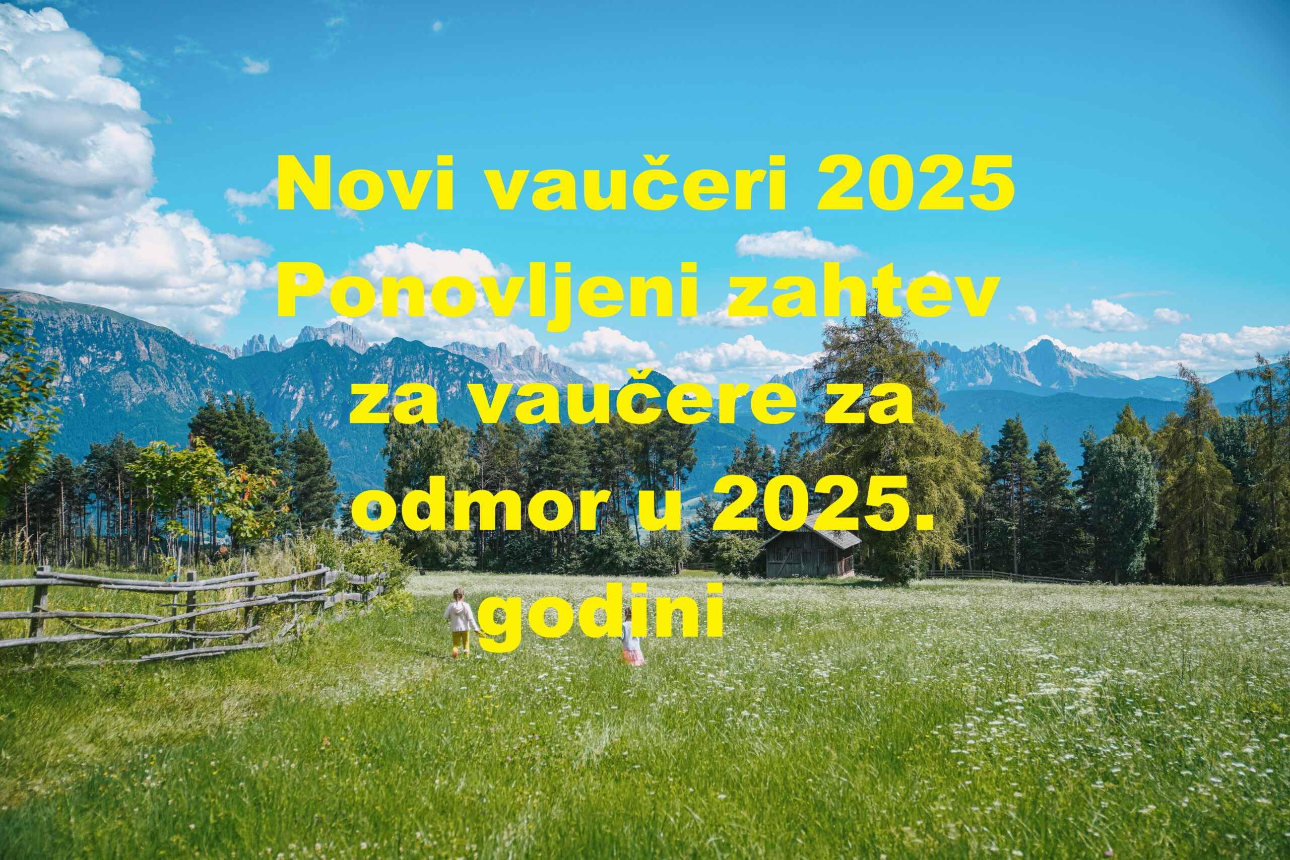 Zahtev za vaučer 2025 - Ponovljeni zahtev za vaučere - Vaučeri 2026. za odmor u Srbiji